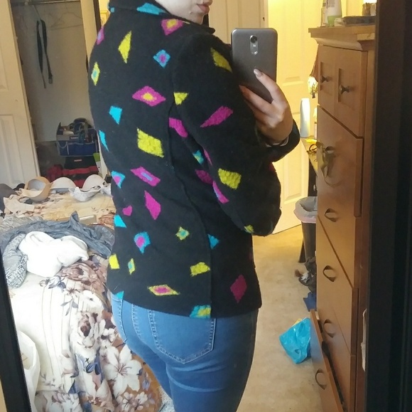 600 West | Jackets & Coats | Crazy 8s Retro Neon 90s Bright Fuzzy ...